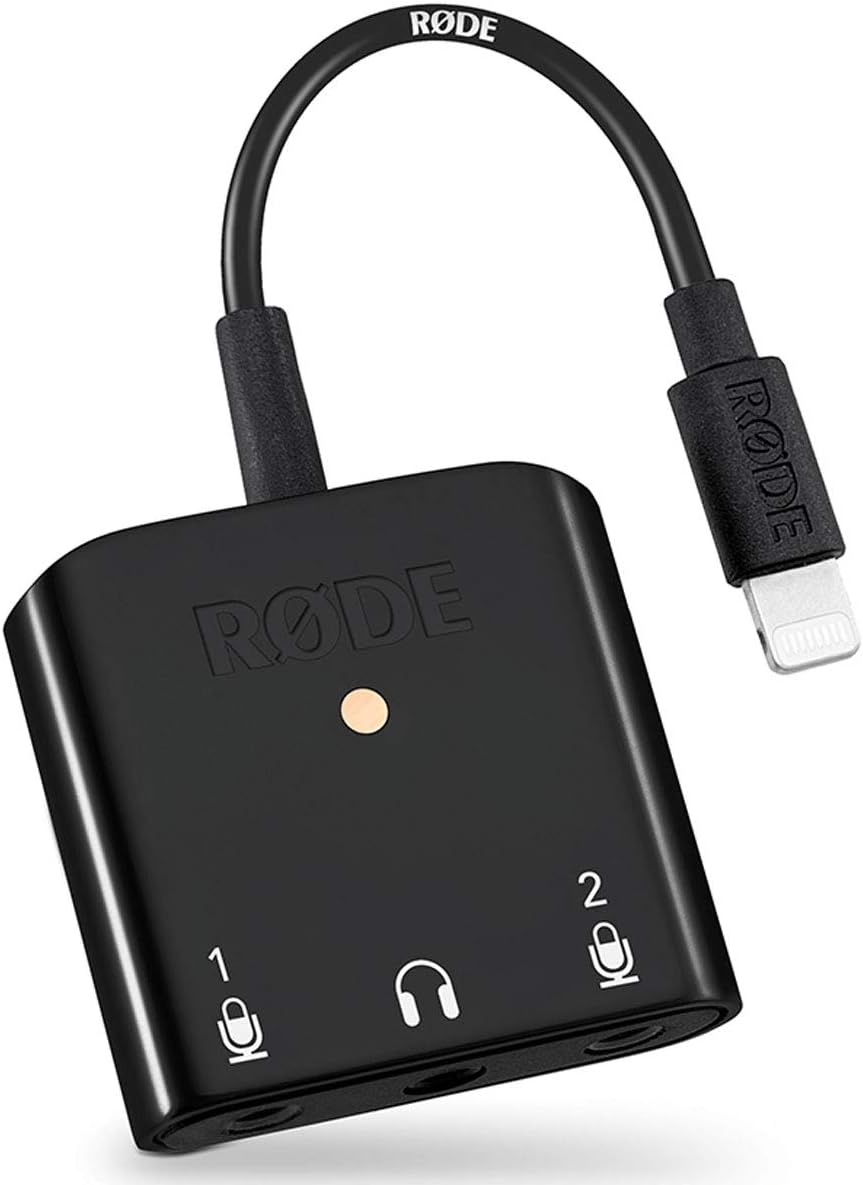 Amazon.com: Rode SC6-L Dual TRRS Input Lightning Mobile Interface for ...