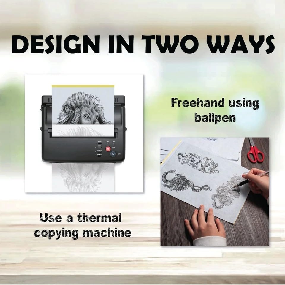 Snapklik.com : Tattoo Transfer Paper - 30 Sheets Tattoo Stencil Paper ...