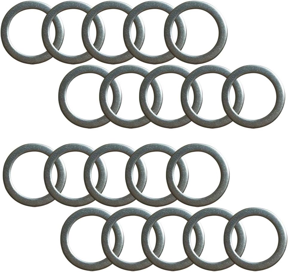 Amazon.com : Yuauy 20 x Pedal Washers 20mm x 15mm w/ 1mm Thickness ...
