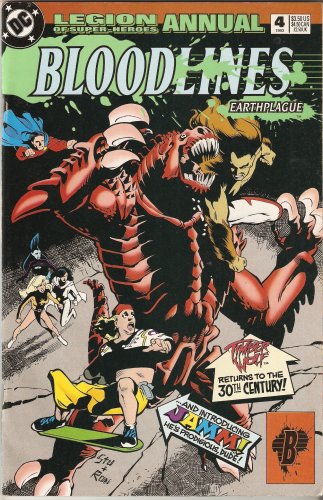 Amazon.com: Legion of Super-Heroes Annual #4 (Bloodlines: Earthplaque ...