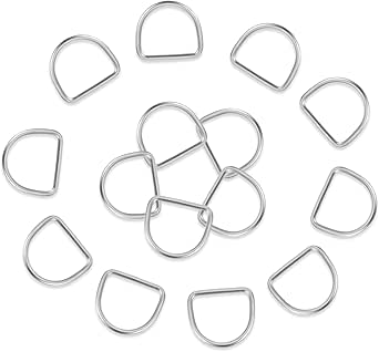 Amazon.com: Wanmu 15Pcs 1 inch D Ring for Purse, Heavy Duty Stainless ...