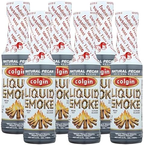 Amazon.com : Colgin Authentic Pecan Liquid Smoke (4 oz) for Home Cooks ...