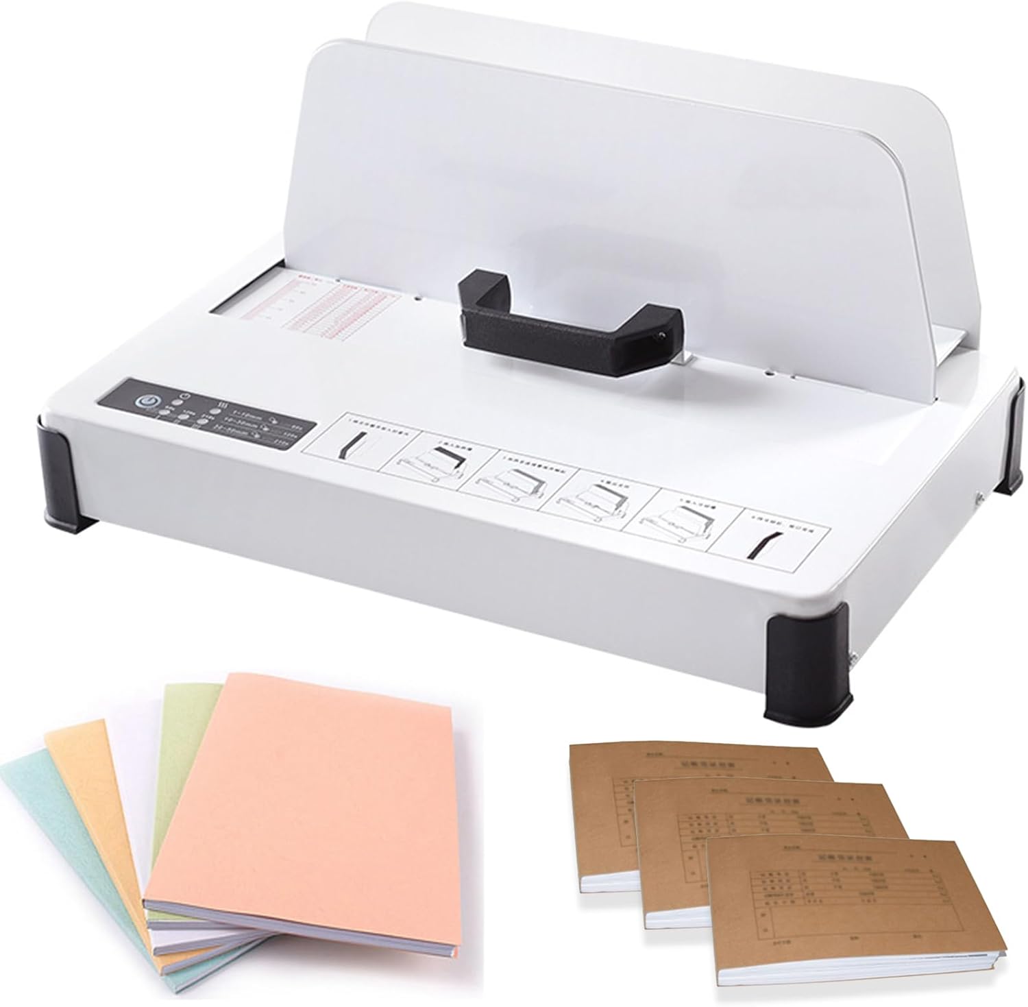 Thermal Binding Machine 500 Sheets Capacity, Book Thermal Cinch Binding ...