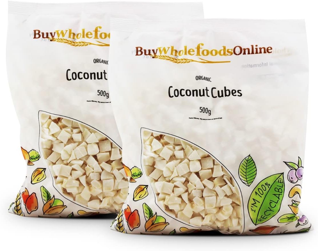 Organic Coconut Cubes 1kg : Amazon.co.uk: Grocery