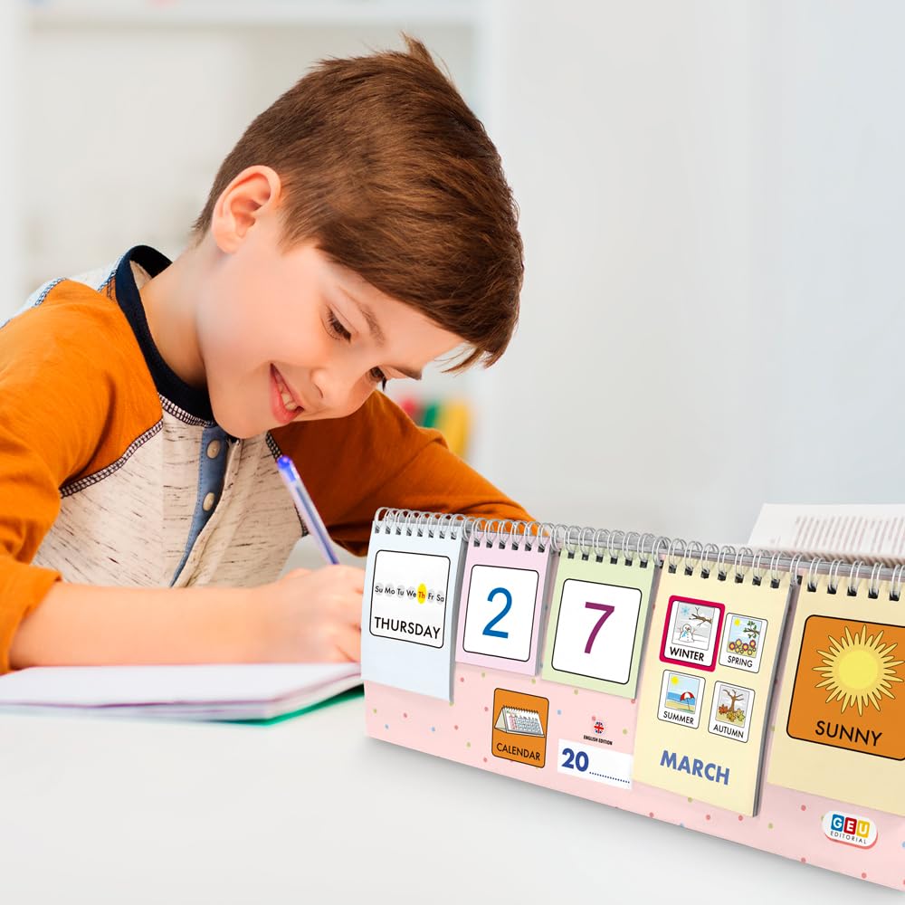 Children’s Montessori Calendar | Children’s Weekly Calendar ...