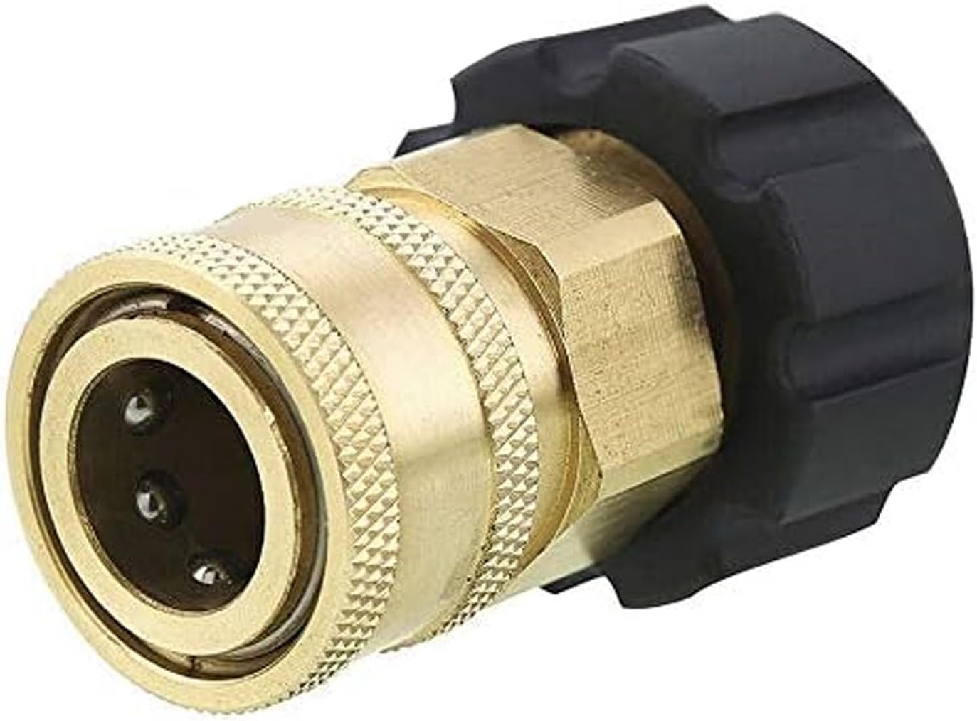 HAFRILY M22 Female to 1/4 Pressure Washer Adapter Quick Coupling Brass ...