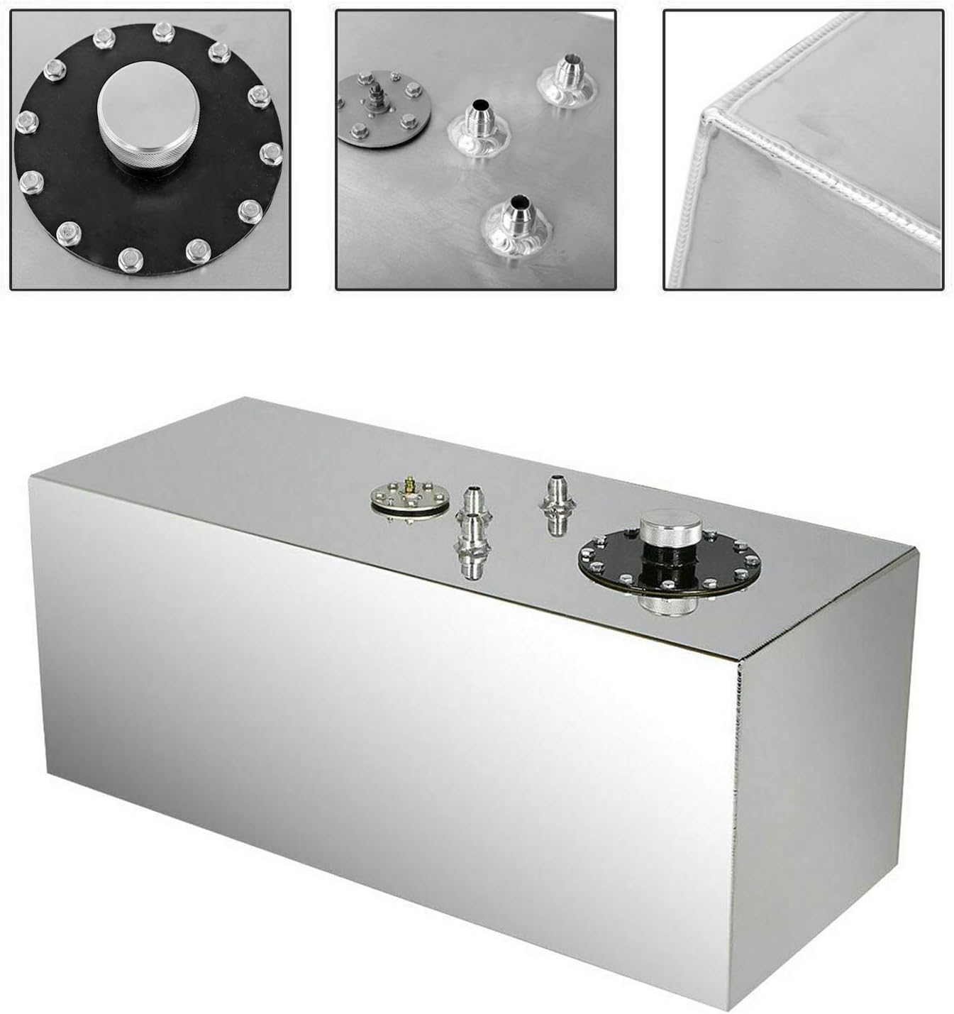 Amazon.com: SUPERFASTRACING 19 Gallon Aluminum Top Feed Fuel Cell Gas ...