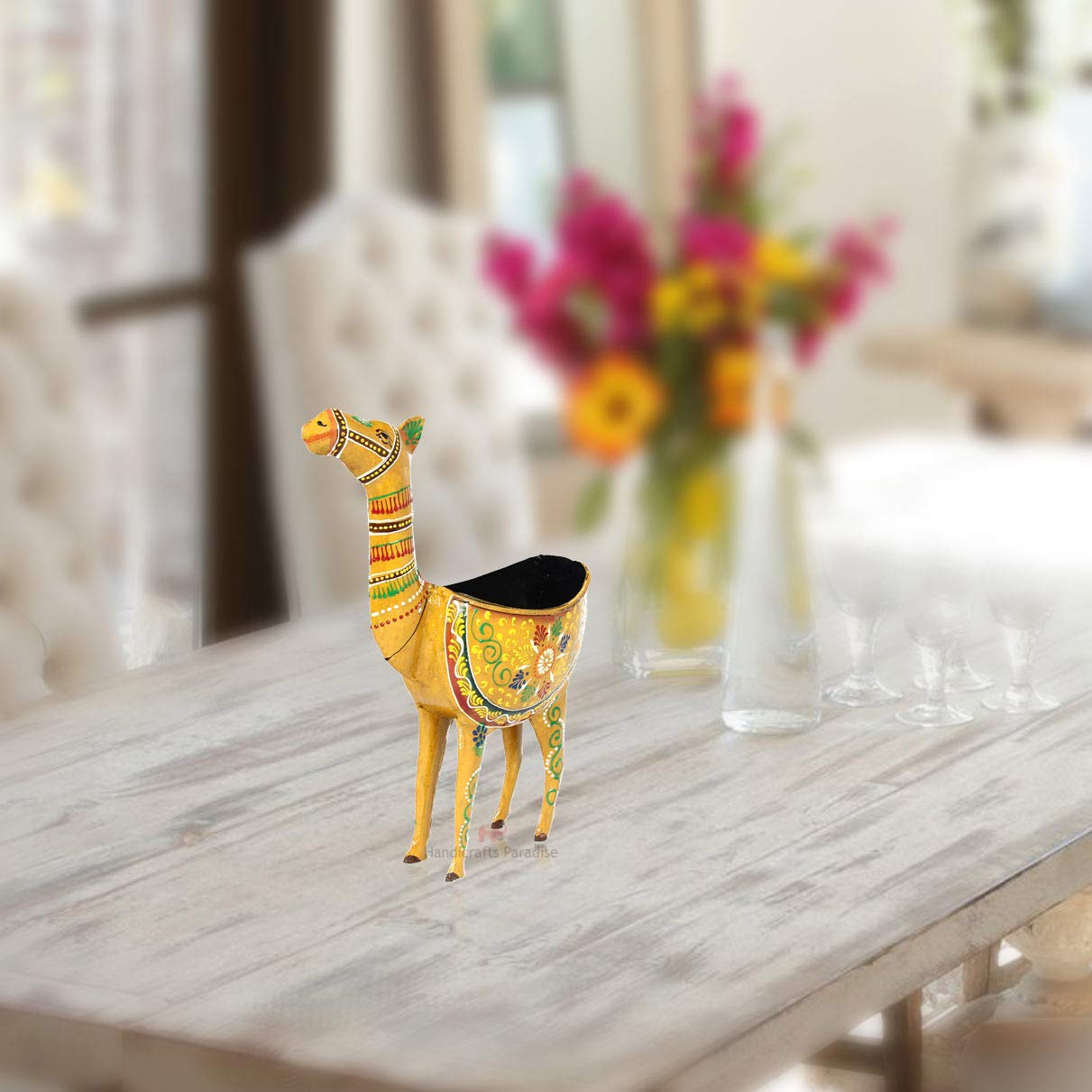 Buy Handicrafts Paradise Camel Shaped Utility Holder Decorative Gift ...