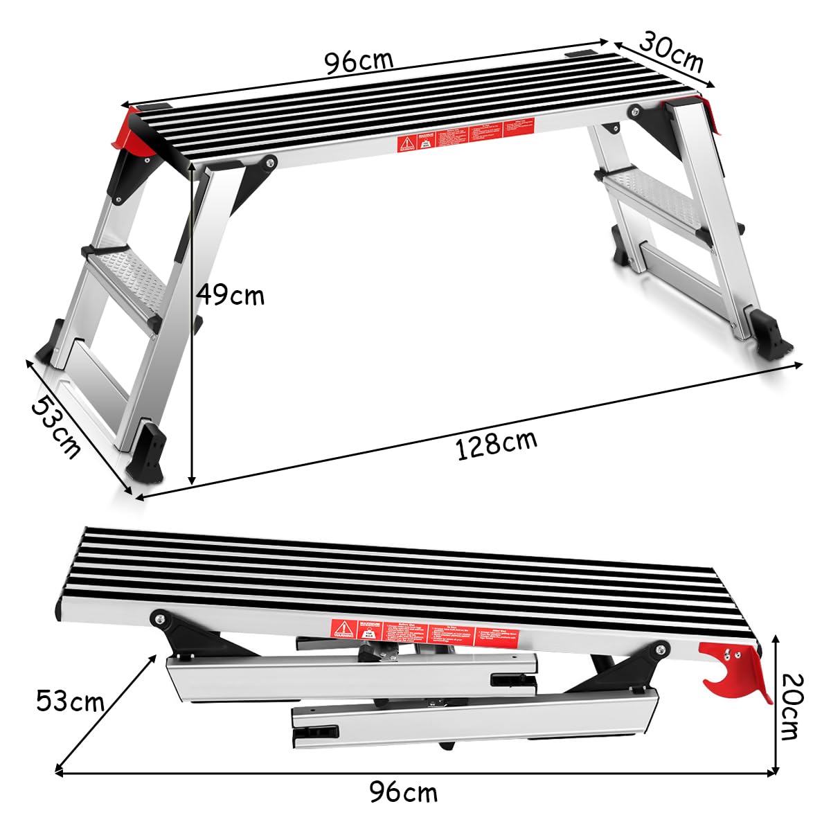 Aluminum Platform Step Stool