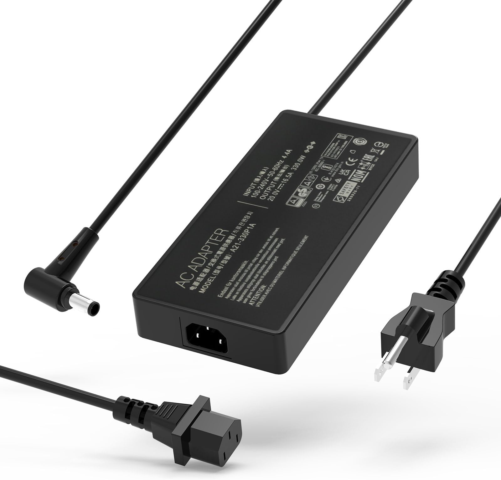 Amazon.com: 330W AC Adapter 20V 16.5A A22-330P1A Fit for ASUS ROG Strix ...