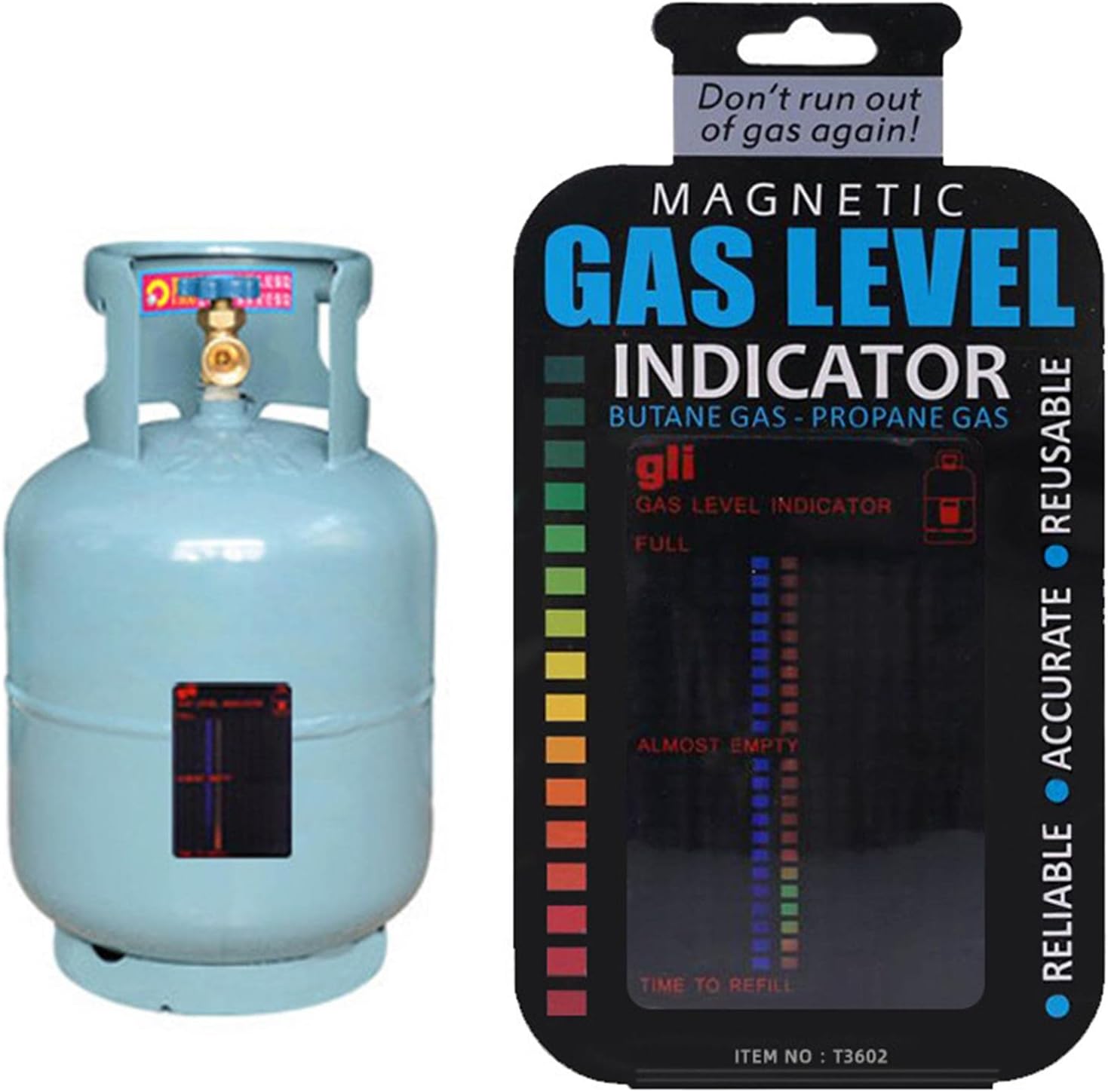 Magnetic Indicator | Test Sticker for Propane Tank - Propane Bottle ...