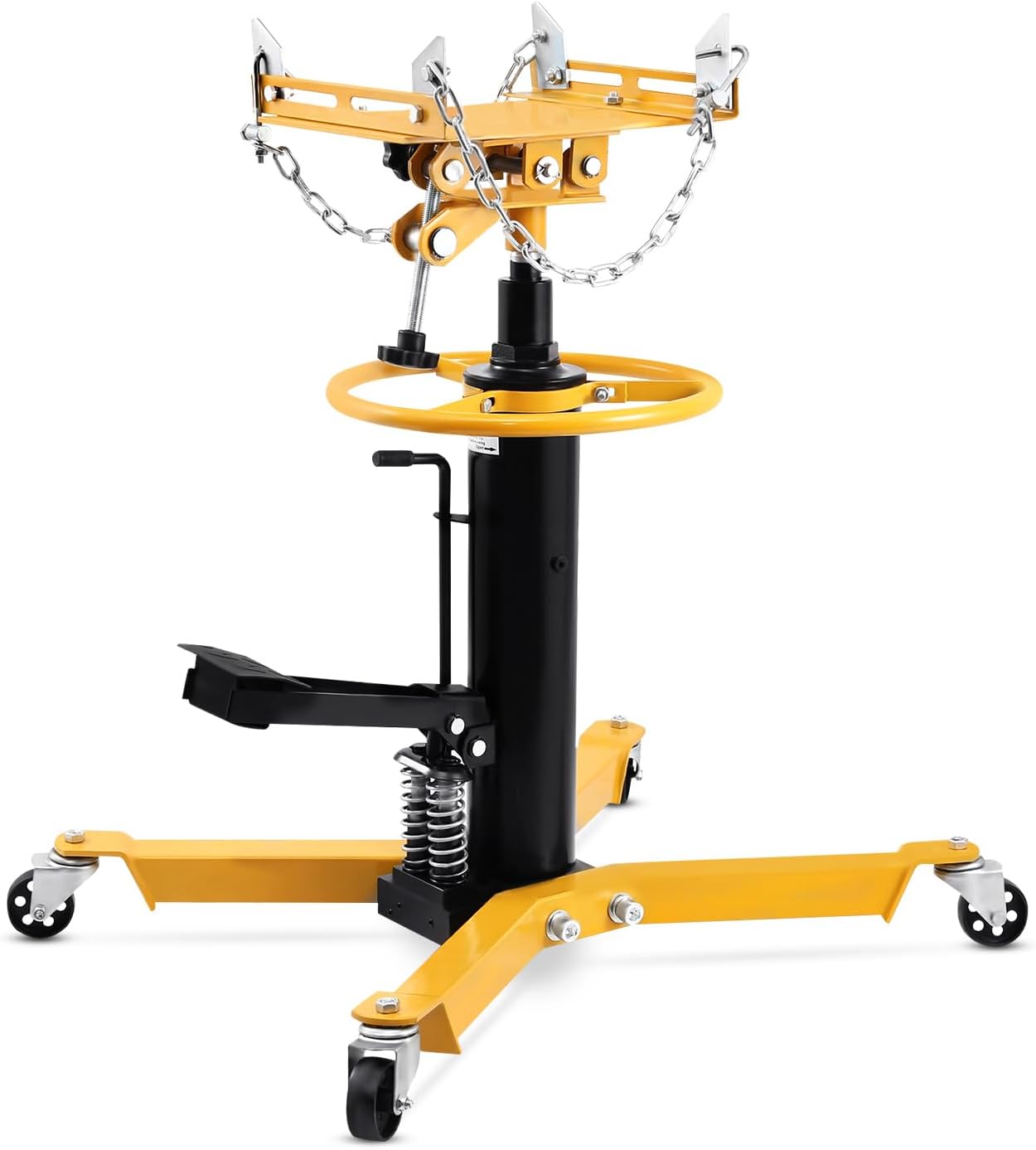Amazon.com: Iglobalbuy Transmission Jack Lift 1600lbs with Dual Spring ...