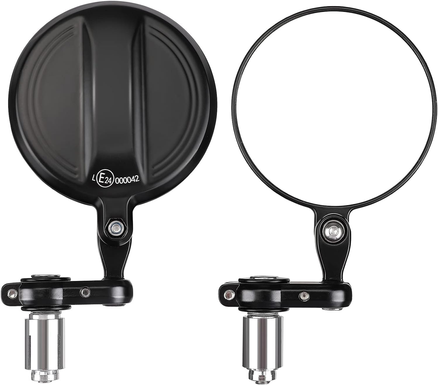 Amazon.com: MICTUNING Universal Motorcycle Mirrors - 3 Inch Round ...