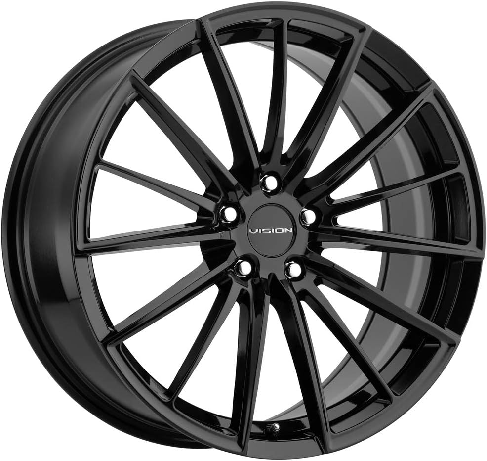 Amazon.com: Vision 408 Manx 2 Dually Rear 16x6 8x6.5" Gunmetal Wheel ...