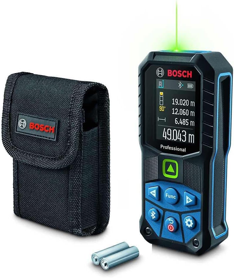 Bosch GLM 40 Plastic Professional Digital Laser Measure (Blue), 1 Piece ...