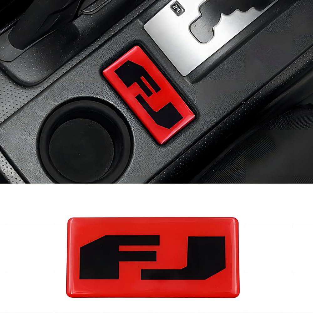 Amazon.com: Aosseiye Red Car Interior Crystal Stickers for Toyota FJ ...