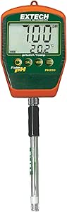 Amazon.com: Extech PH220-S Palm pH Meter with Stick Electrode ...