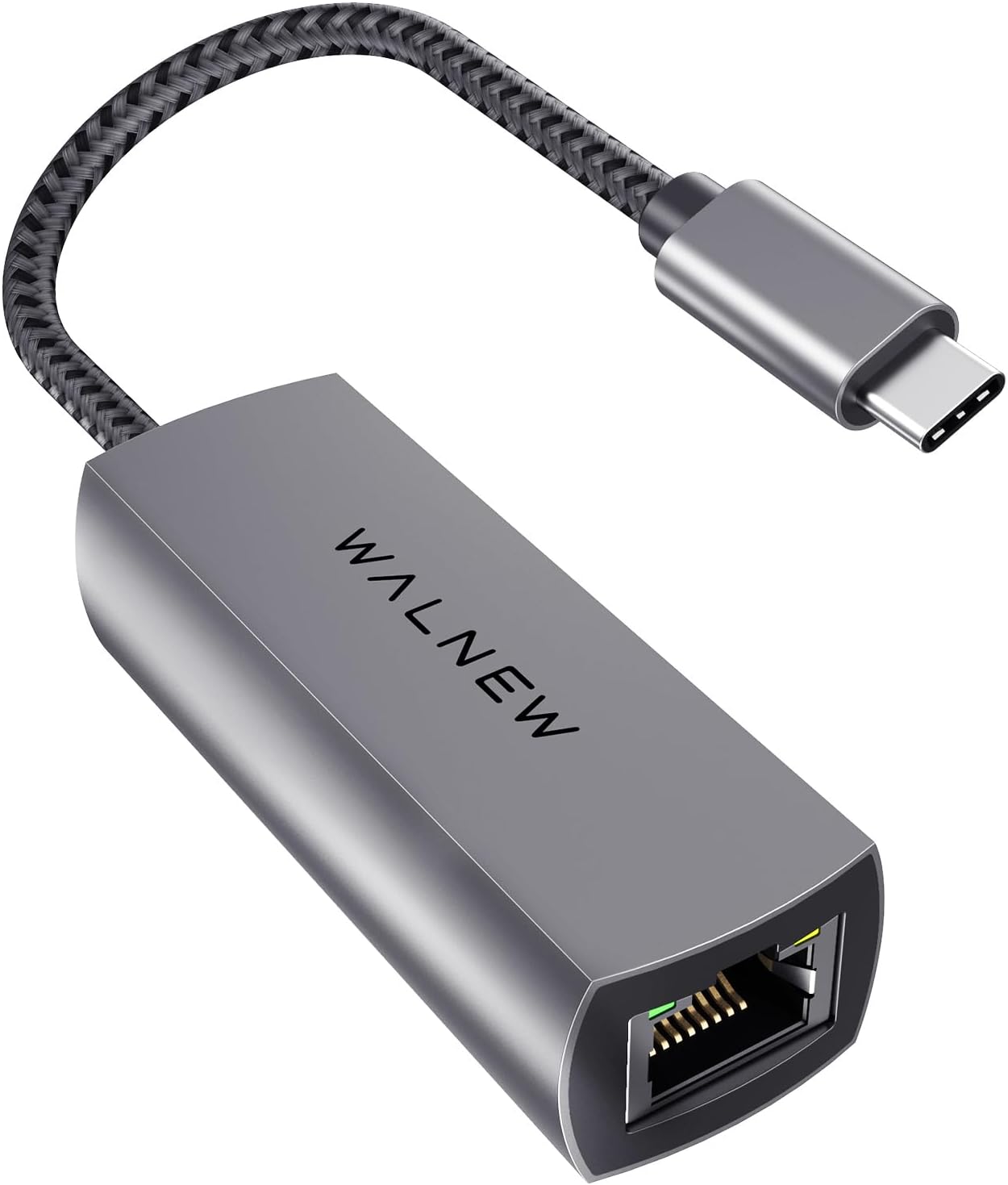 Amazon.com: WALNEW USB-C 2.5gb Ethernet Adapter, USBC to RJ45 LAN ...