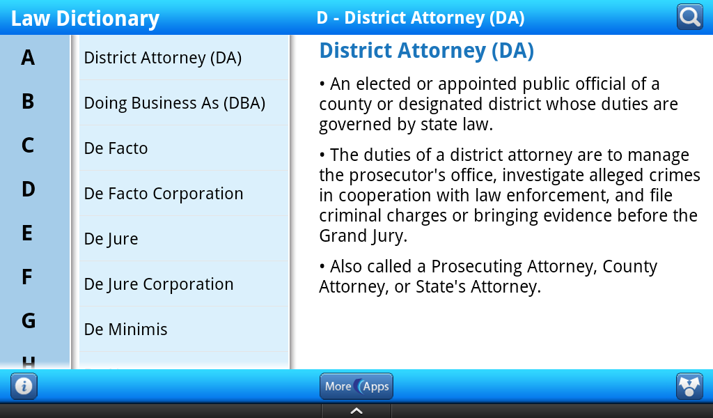 Law Dictionary - App on Amazon Appstore
