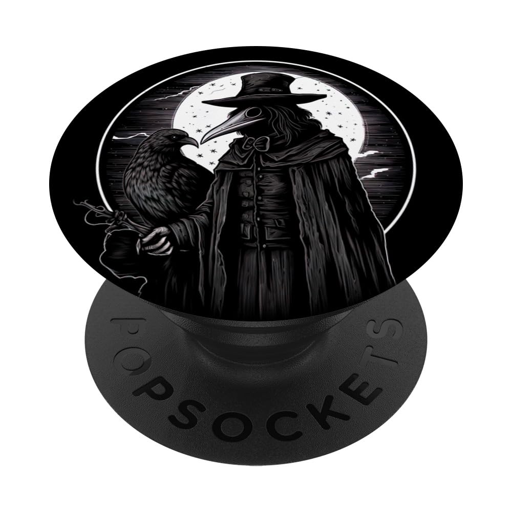 Amazon.com: Black Crow Death Plague Doctor Occult Aesthetic Raven Goth ...