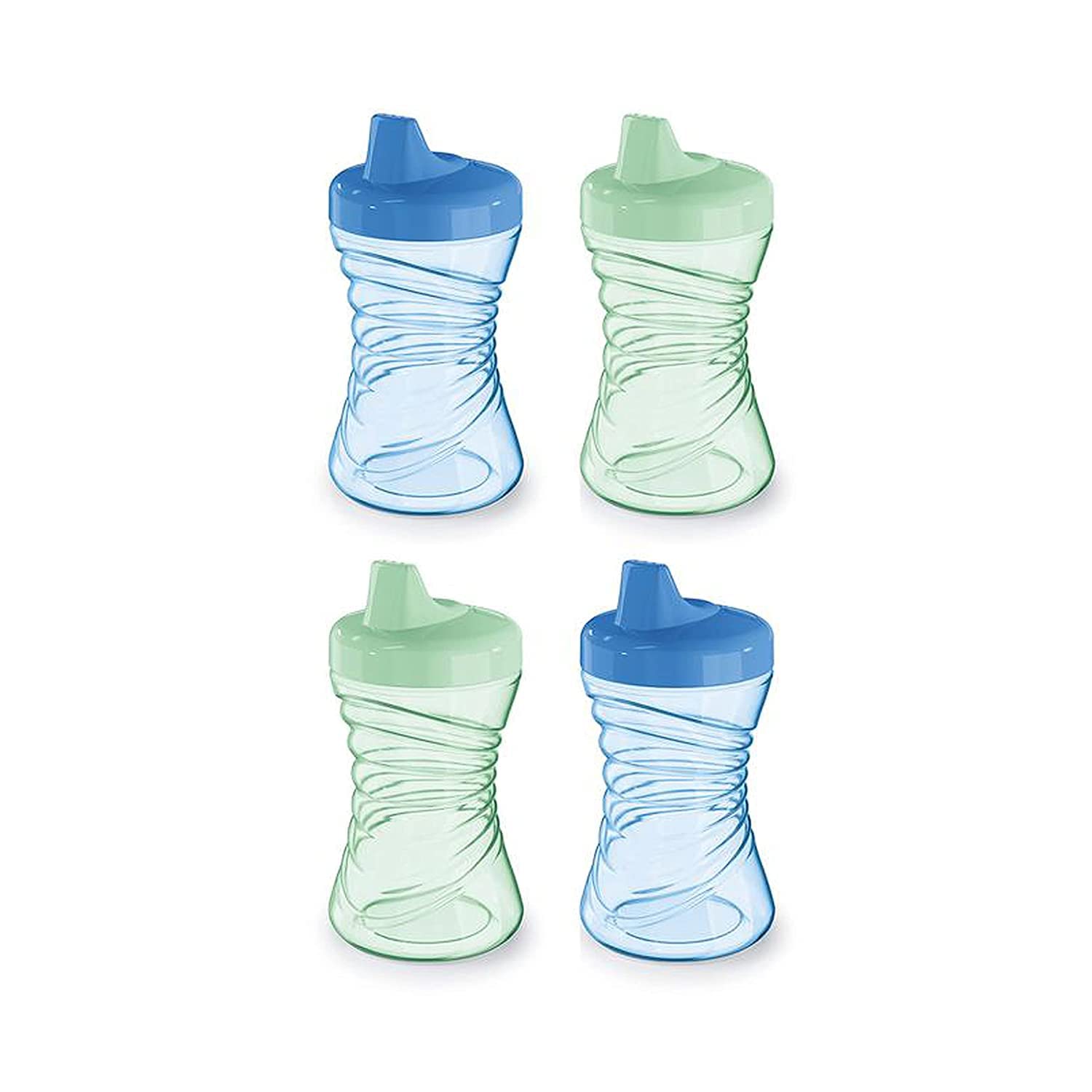 NUK Gerber GraduatesFun Grips – Tazas para beber con boquilla dura ...