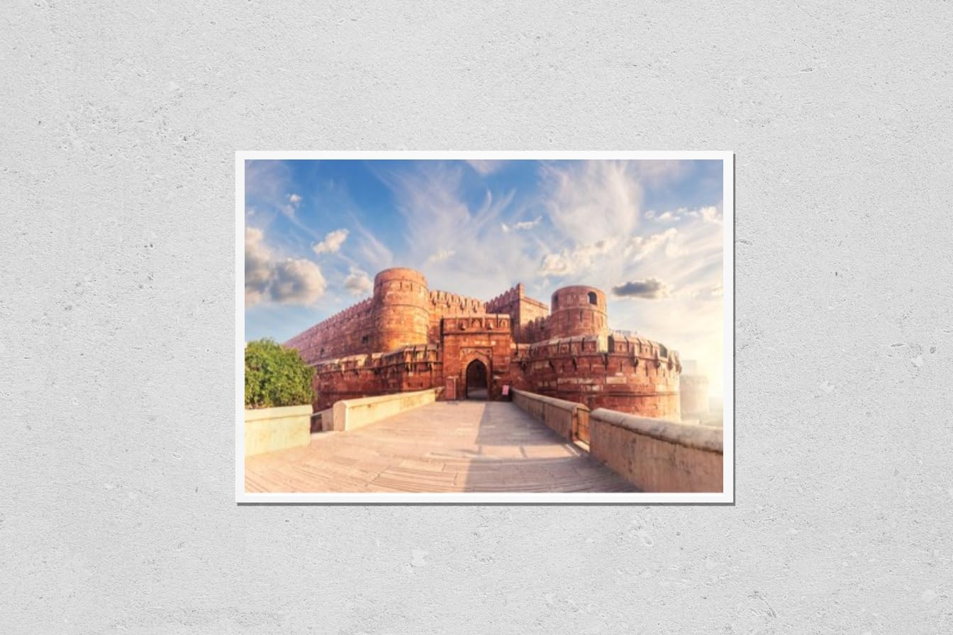Red Fort At Sunrise