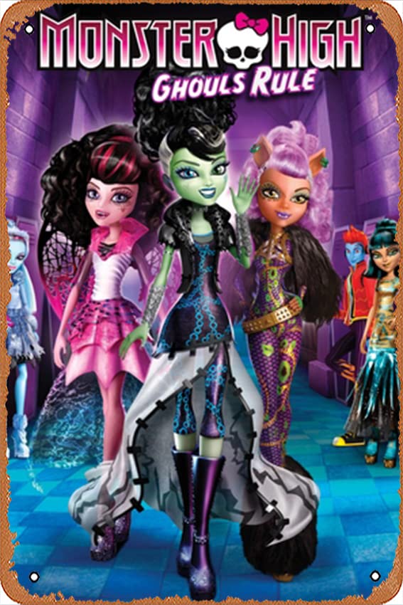 Monster High Wall Stencils