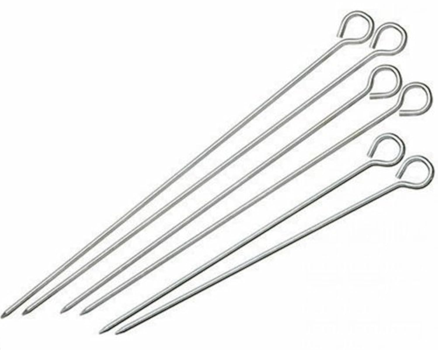 Buy Stainless Steel Barbeque Rods (Skewers),Kebab Grilling,Tools for ...