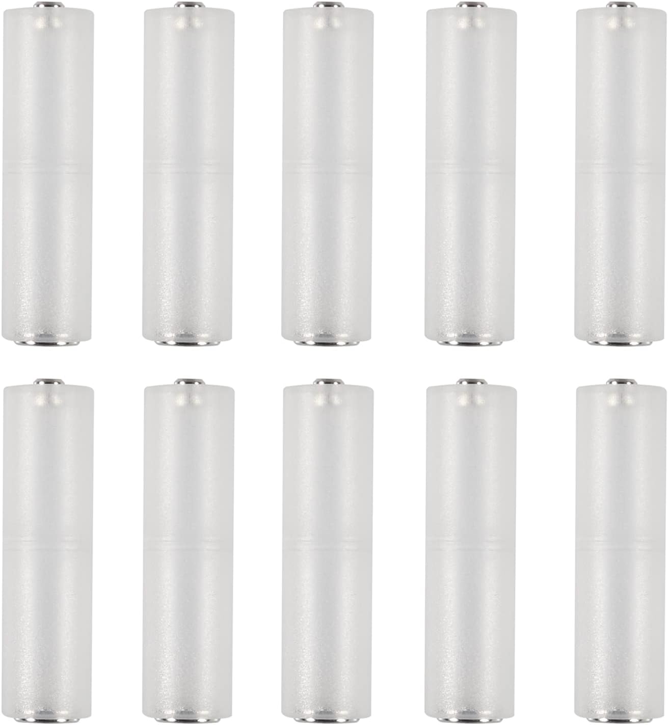 Amazon.com: AEDIKO 10pcs AAA to AA Converter AAA to AA Battery Adapter ...