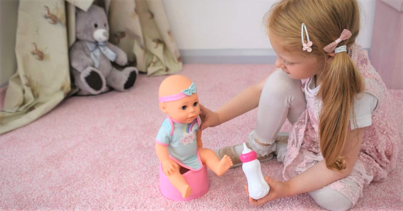KOOKAMUNGA KIDS Potty Training Baby Doll | 13 Inch Drink Wet Doll Set ...