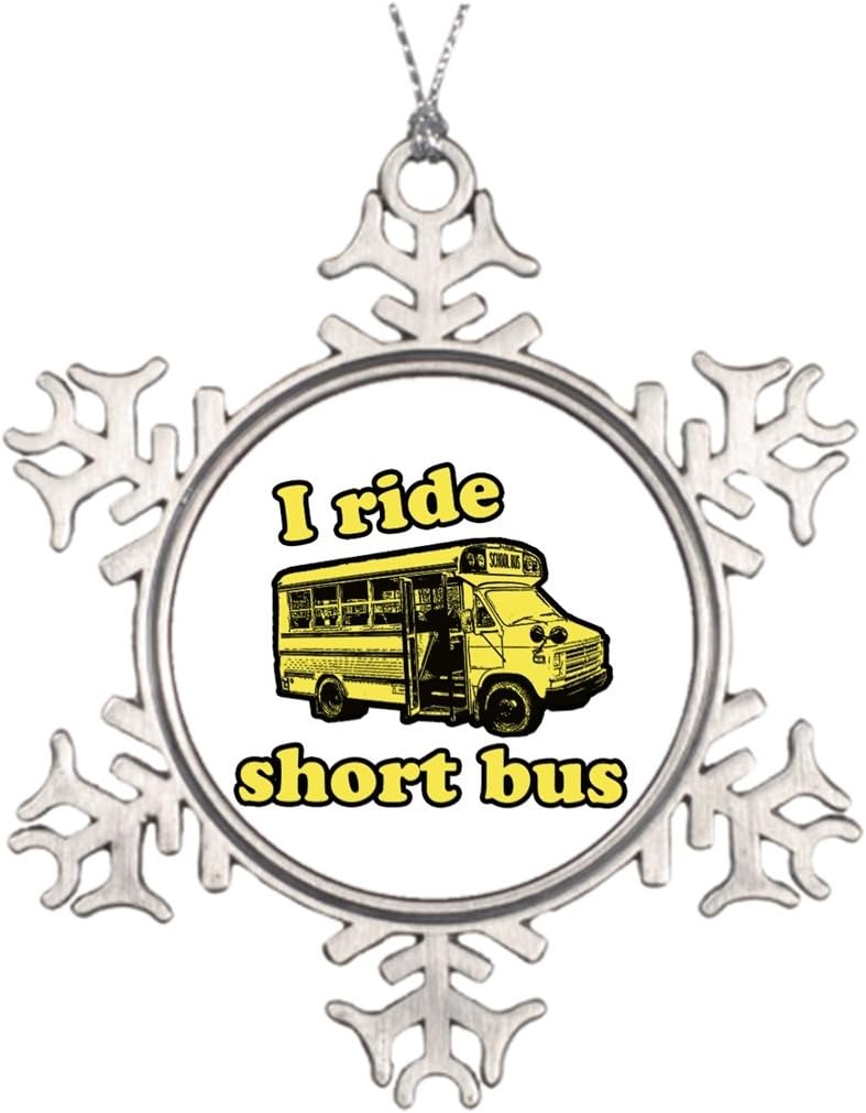 Amazon.com: HEY Jude Tree Decorating Ideas I Ride Short Bus Small ...