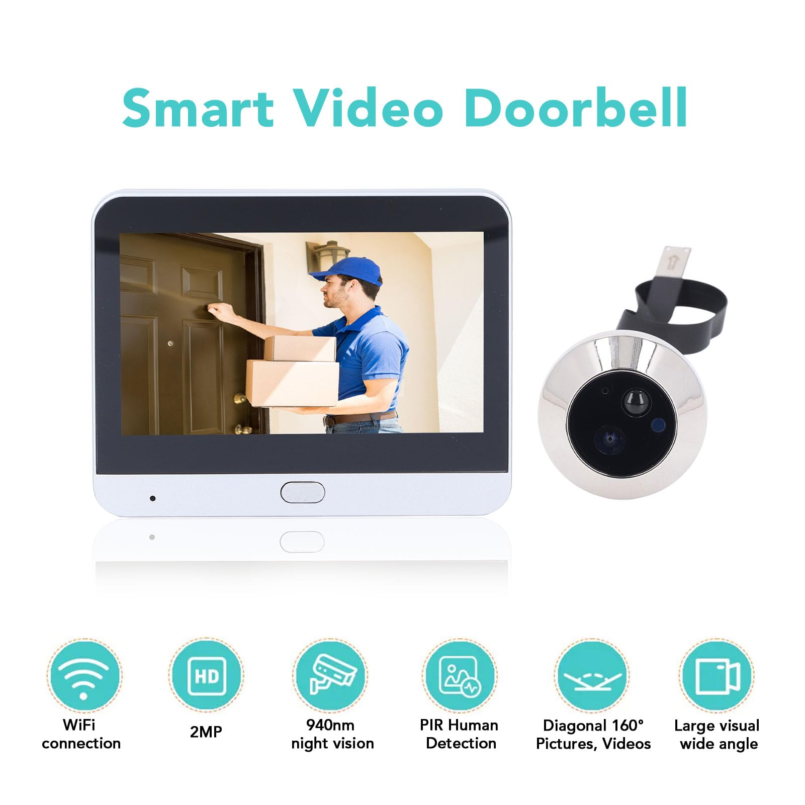 Peephole Security Camera Peephole – Brinno USA