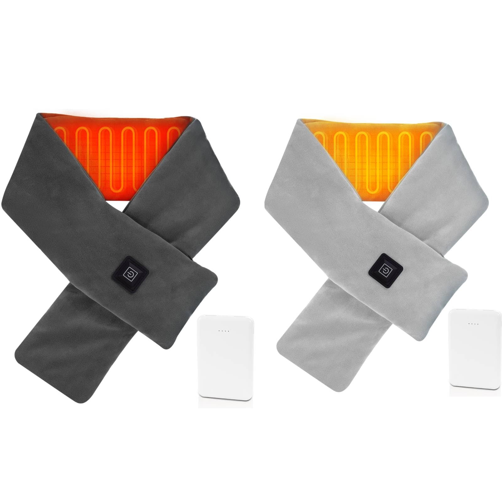 Amazon.com: Neck Heating Pad Heated Scarf for Neck Pain Relief, Heated ...