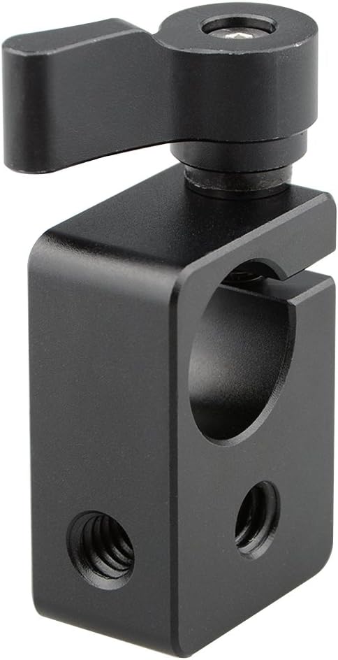 Amazon.com : SZRIG 90-Degree 15mm Rod Clamp Adapter for Shoulder Rig ...