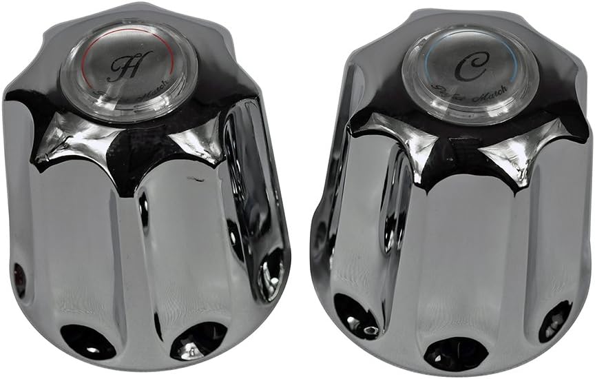 Danco 47213 Chrome Direct-Fit Cross Canopy Handles : Amazon.co.uk: DIY ...