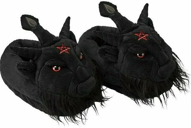 Amazon.com | Killstar Dark Lord Satan Baphomet Pentagram Goth Punk ...