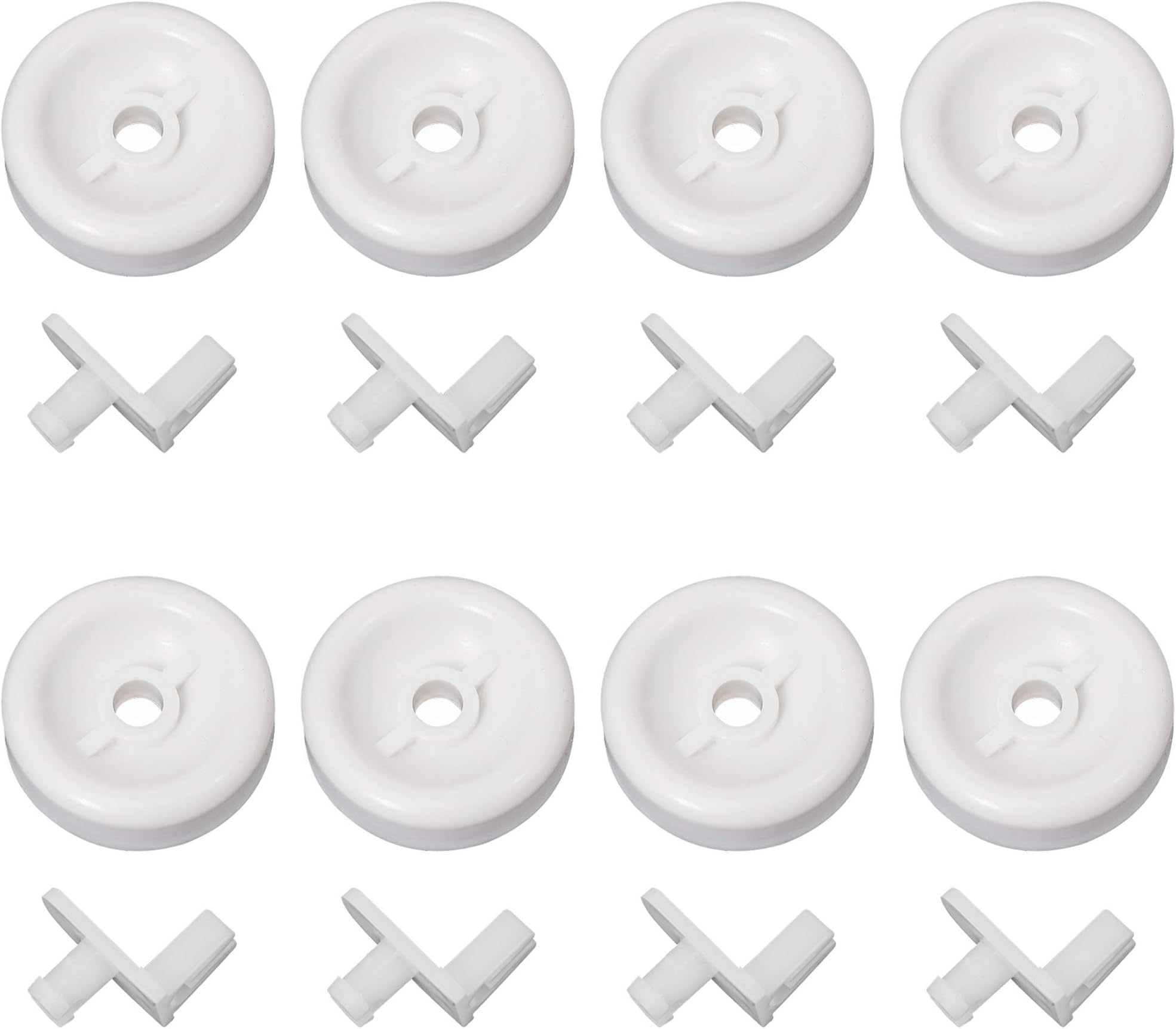 Amazon.com: 1 Kit Pack Dishwasher Wheels Lower Rack, WD35X21038 ...