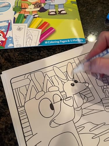 coloring pages with markers