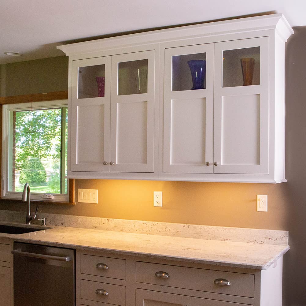 36" Pro Pivot Adjustable White Hardwire/Plug-in Aluminum LED Under ...