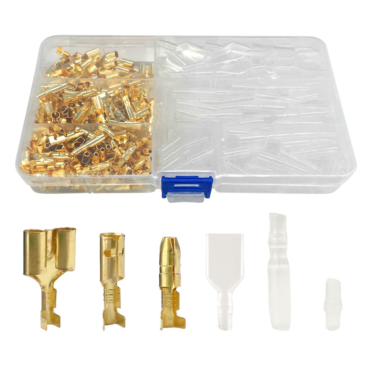Amazon.com: 320PCS Bullet Connectors Kit, 3.9mm Male & Female Bullet ...