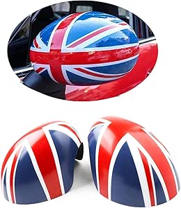 Amazon.com: MINI F54-F60 2014–June 2019, Union Jack Mirror Caps, Side ...