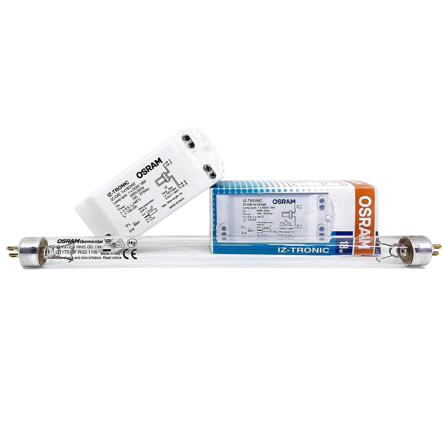 Techinstro Phillips UVC Germicidal Lamp Setup with Choke & Connector ...