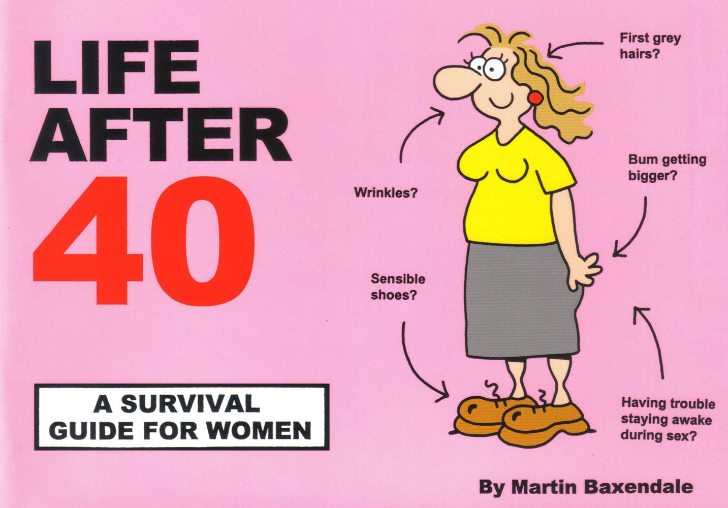 Life After 40: A Survival Guide for Women - Funny 40th Birthday Gift ...