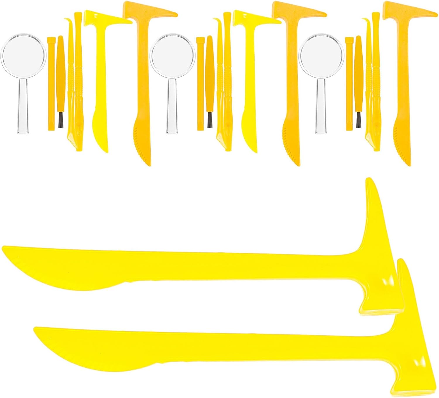 Amazon.com: DOITOOL Gemstone Digging Kit 21pcs Fossils Excavation Tools ...