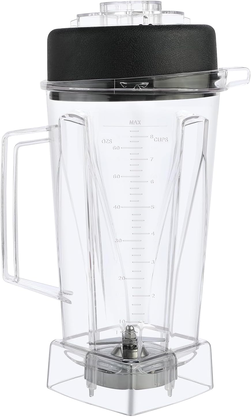Amazon.com: GOEUOU 64-Ounce Blender Container Replacement for Vitamix ...