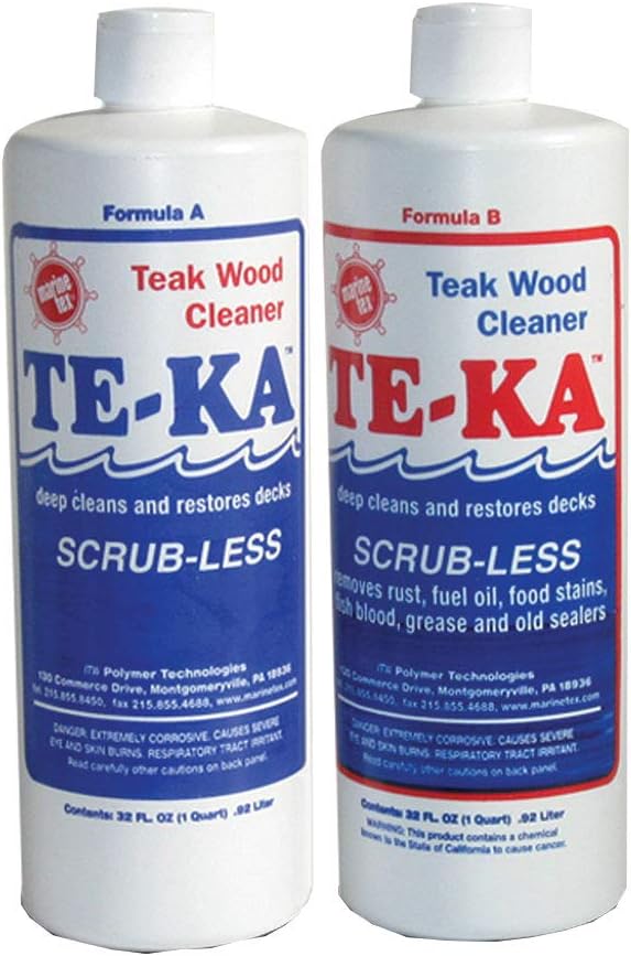 Travaco Labs/Marine Tex Te-Ka Teak Cleaner by Travaco : Amazon.de ...
