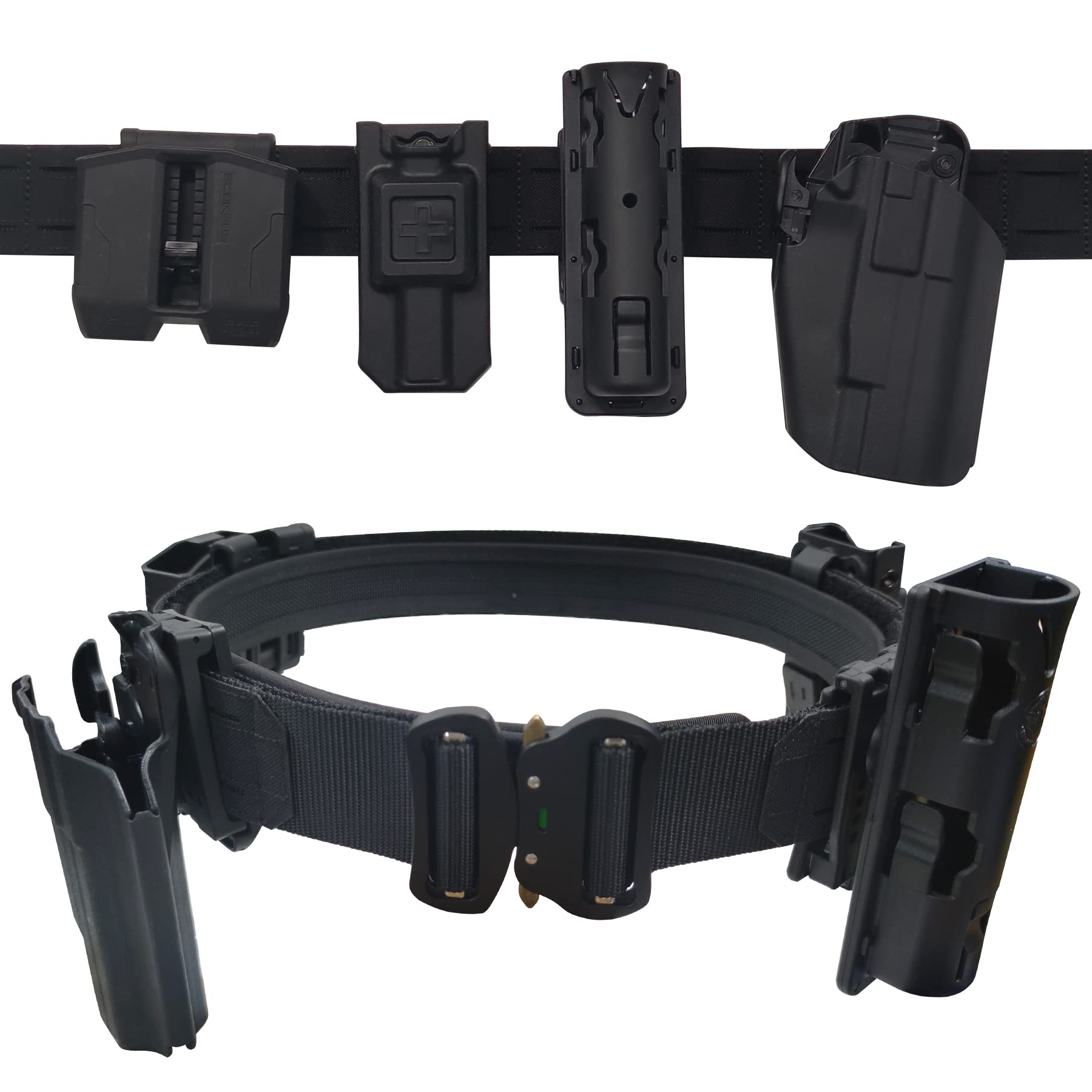 Amazon.com: Tactical Battle Belt Law Enforcement Duty Belt Kits ...