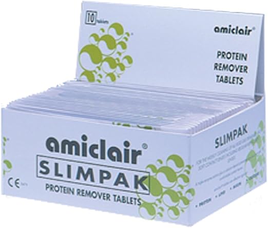Amiclair Weekly Enzymatic Protein Remover Contact Lens Cleaning Tablets ...