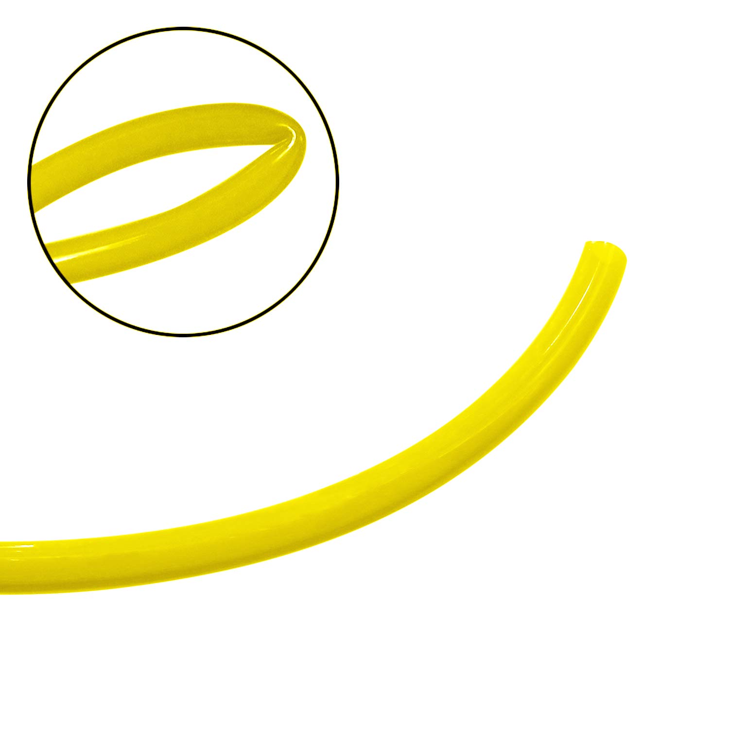 Snapklik.com : Beduan Pneumatic Tubing Pipe 1/4" OD Yellow Air ...