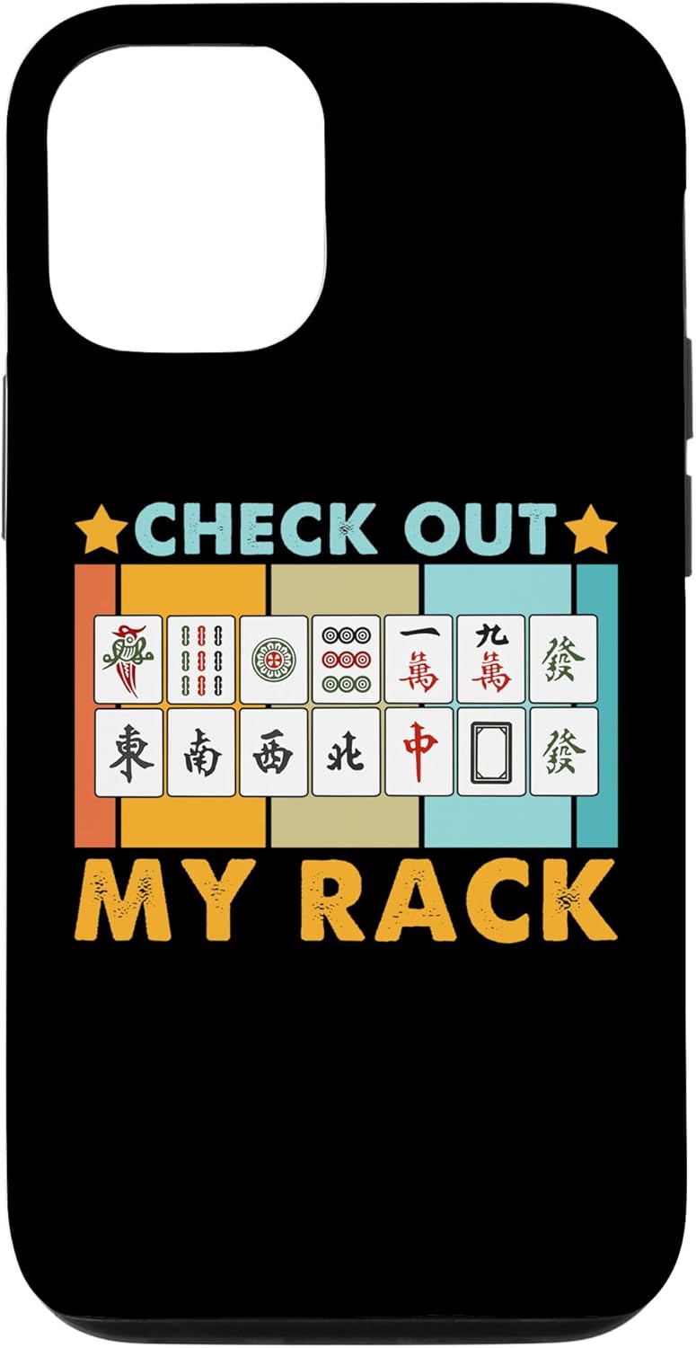 Amazon.com: iPhone 13 Pro Mahjong Player Mahjong Lover Chinese Check ...